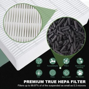 HPA300 True HEPA Filter Replacement Compatible with Honeywell Air Purifier HPA300 Series, HPA300, HPA304, HPA8350 HPA300VP, HPA8350, HPA3300b, HPA5300, HPA200, HPA100, HPA090 Air Purifier