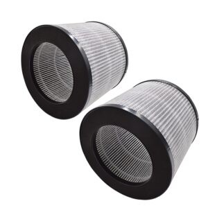 addfresh - replacement filter bundle compatible with bissell myair 2780a 2780 and 27809 personal air purifiers - compare to my air part 2801-3-in-1 hepa and activated carbon filters (2 pack)