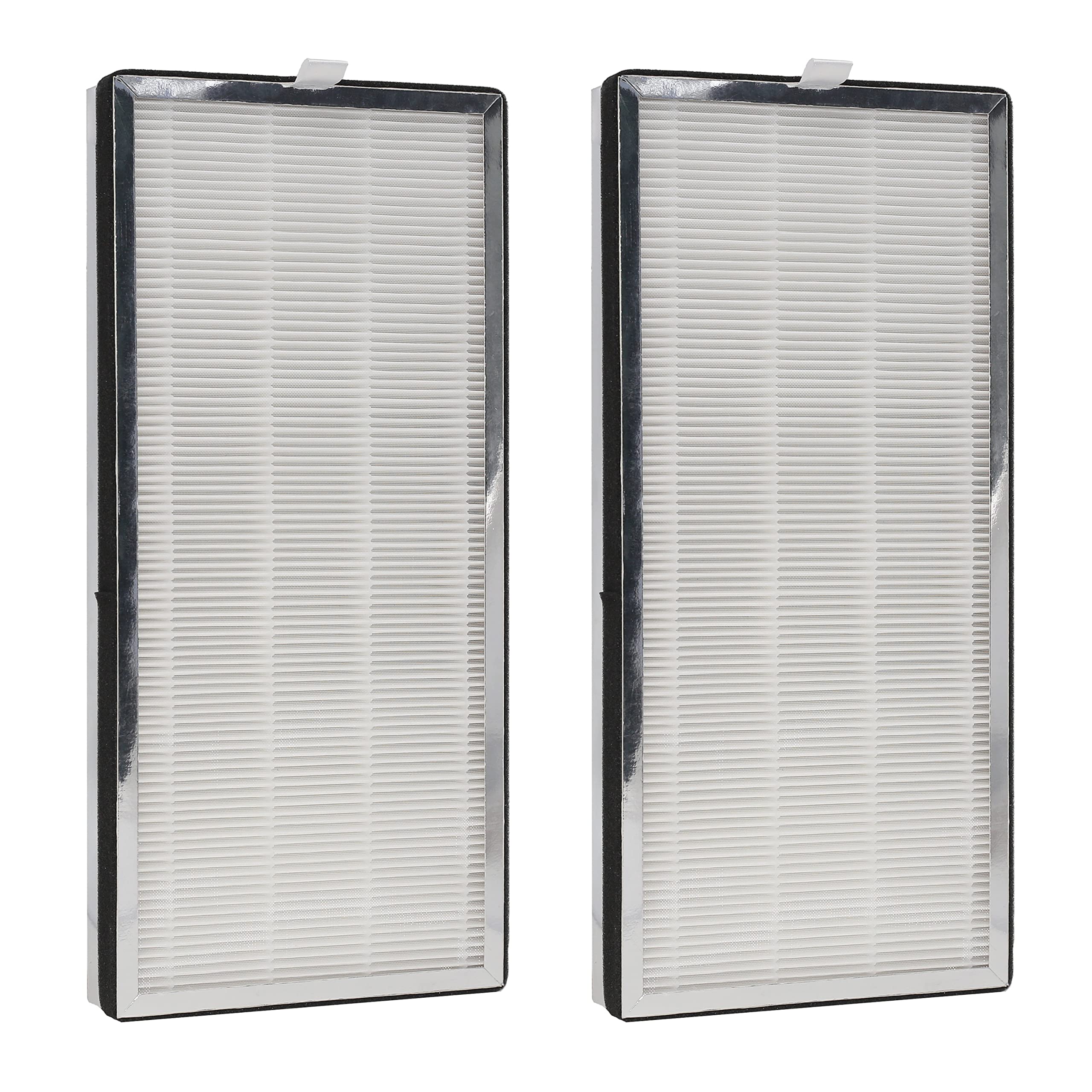 Hichoryer 40 Replacement Filter, Compatible with 40 Air Purifier, Compare to Part #ME40, True HEPA H13 Grade and Activated Carbon 3 in 1 Filter, 2 Pack