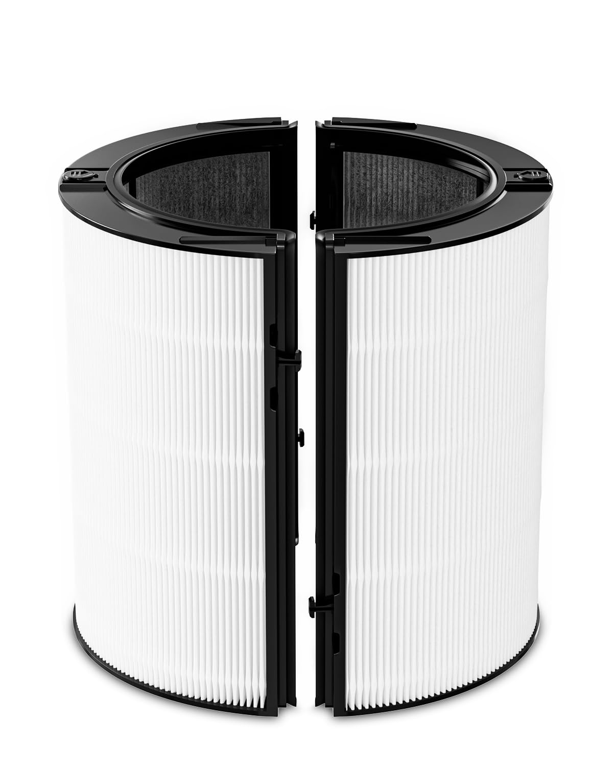 2-IN-1 Filter Replacement Compatible with Dyson TP07 / HP07 / HP09 / TP06 / HP06 / TP04 / HP04 Air Purifier, 360 Combi Glass + Carbon Air Purifier Filter