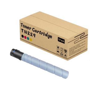 rioman toner cartridge compatible replacement for konica minolta tn229 to use with bizhub c7222i c7228i toner printer cyan