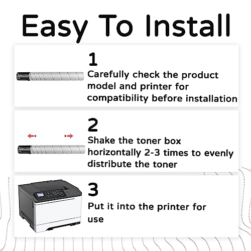 RIOMAN TNP26 Toner Cartridge Compatible Replacement for Konica Minolta TNP26 to Use with BH Pagepro 6180MF 6180E 6180EN Toner Printer 2Black