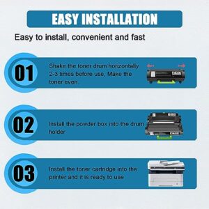 ROMHER TNP40 Toner Cartridge Replacement Compatible for Konica Minolta High Yield (with Chip) Work for Konica Minolta Bizhub 4020P Printer