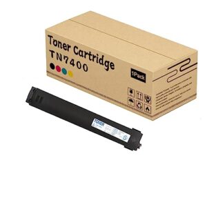 rioman tn7400 toner cartridge compatible replacement for konica minolta tn7400 to use with bizhub c7440 c7400 c7450 toner printer cyan