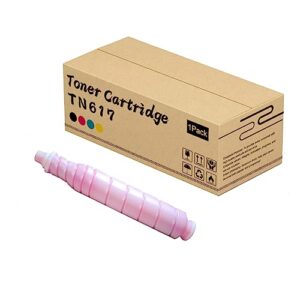 rioman tn617 toner cartridge compatible replacement for konica minolta tn617 to use with bizhub c70hc 65hc toner printer magenta