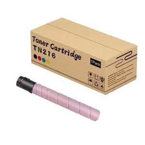 rioman tn216 toner cartridge compatible replacement for konica minolta tn216 to use with bizhub c360 c280 c220 c7722 c7728 toner printer magenta