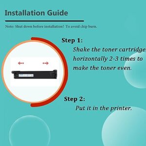 FLOAPA TN7400 Toner Cartridge Use for Konica Minolta Bizhub C7440 C7400 C7450 Printers Black