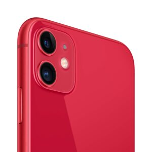 Apple iPhone 11 [128GB, (PRODUCT)RED] Cricket Wireless (Renewed)