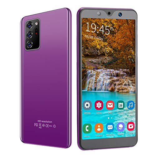 Tbest Telephone Portable Unlocked Android Phones,Unlocked pl Note30 Plus 5.72in Dual Cards Dual Standby Smartphone 512MB+4GB Violet