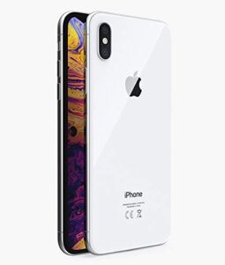 apple iphone xs, sprint, 512gb - silver - (renewed)