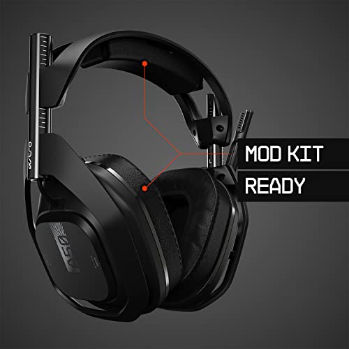 ASTRO Gaming A50 Wireless Headset + Base Station Gen 4 - Compatible With PS5, PS4, PC, Mac - Black/Silver