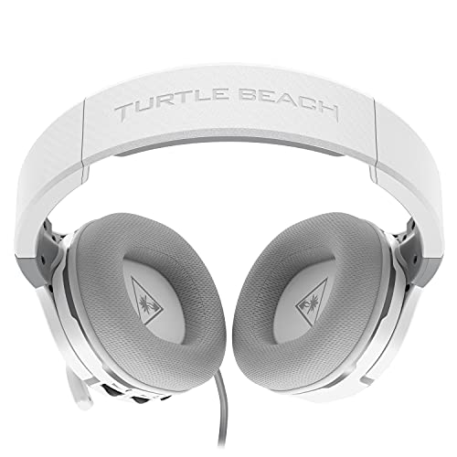 Turtle Beach Recon 200 Gen 2 Powered Gaming Headset for Xbox Series X, Xbox Series S, & Xbox One, PlayStation 5, PS4, Nintendo Switch, Mobile, & PC with 3.5mm connection - White