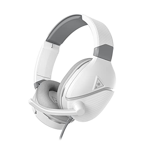 Turtle Beach Recon 200 Gen 2 Powered Gaming Headset for Xbox Series X, Xbox Series S, & Xbox One, PlayStation 5, PS4, Nintendo Switch, Mobile, & PC with 3.5mm connection - White