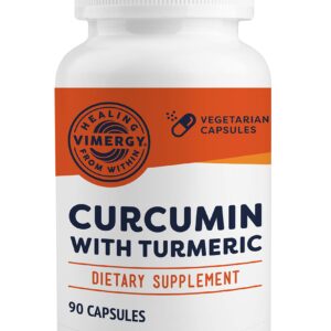 Vimergy Curcumin with Turmeric, 30 Servings – Immune System Supplement – Liquid Capsules - Non-GMO, Gluten-Free, Soy-Free, Kosher, Vegan & Paleo Friendly (90 Count)