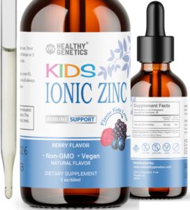 new ionic liquid zinc drops for kids & toddlers | 30 day supply | zinc sulfate | immunity, mood, brain thyroid | 2 oz