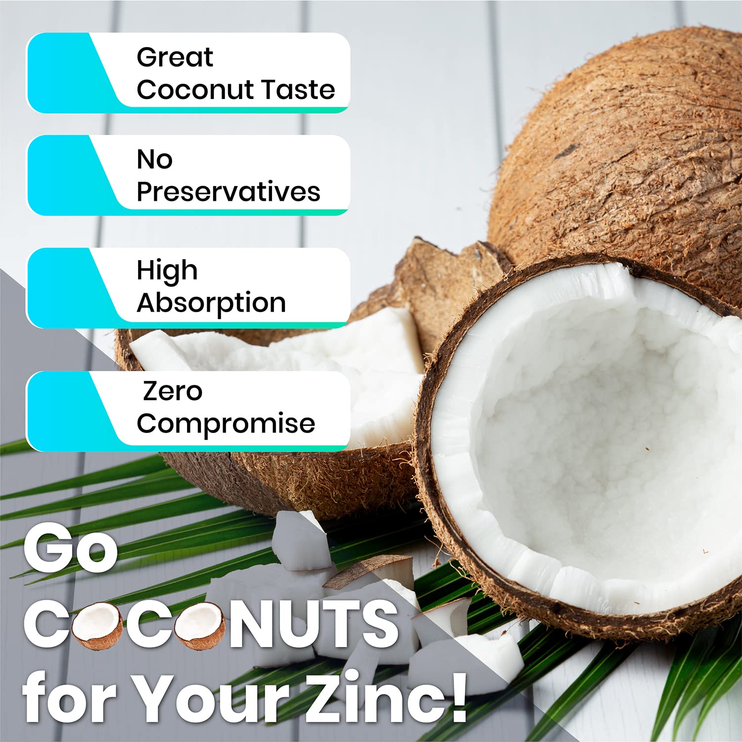 Organic Zinc Supplements for Kids, Adults - Zinc Sulfate - Liquid Zinc Supplement - Pure Ionic Zinc Drops in Coconut Oil for Immune Support, Skin - NO Preservatives & Great Taste - 100 Vegan Servings