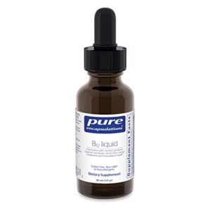 pure encapsulations b12 liquid | 1,000 mcg vitamin b12 (methylcobalamin) supplement to support nerves, immune health, energy, and cognitive function* | 1 fl. oz.