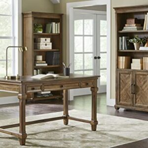 Martin Furniture Traditional Wood Doors, Office Shelving, Storage Cabinet, Fully Assembled, Brown Bookcase