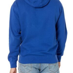 Quiksilver Men's MW Logo Hoody Hooded Fleece Sweatshirt, Royal Blue, Medium