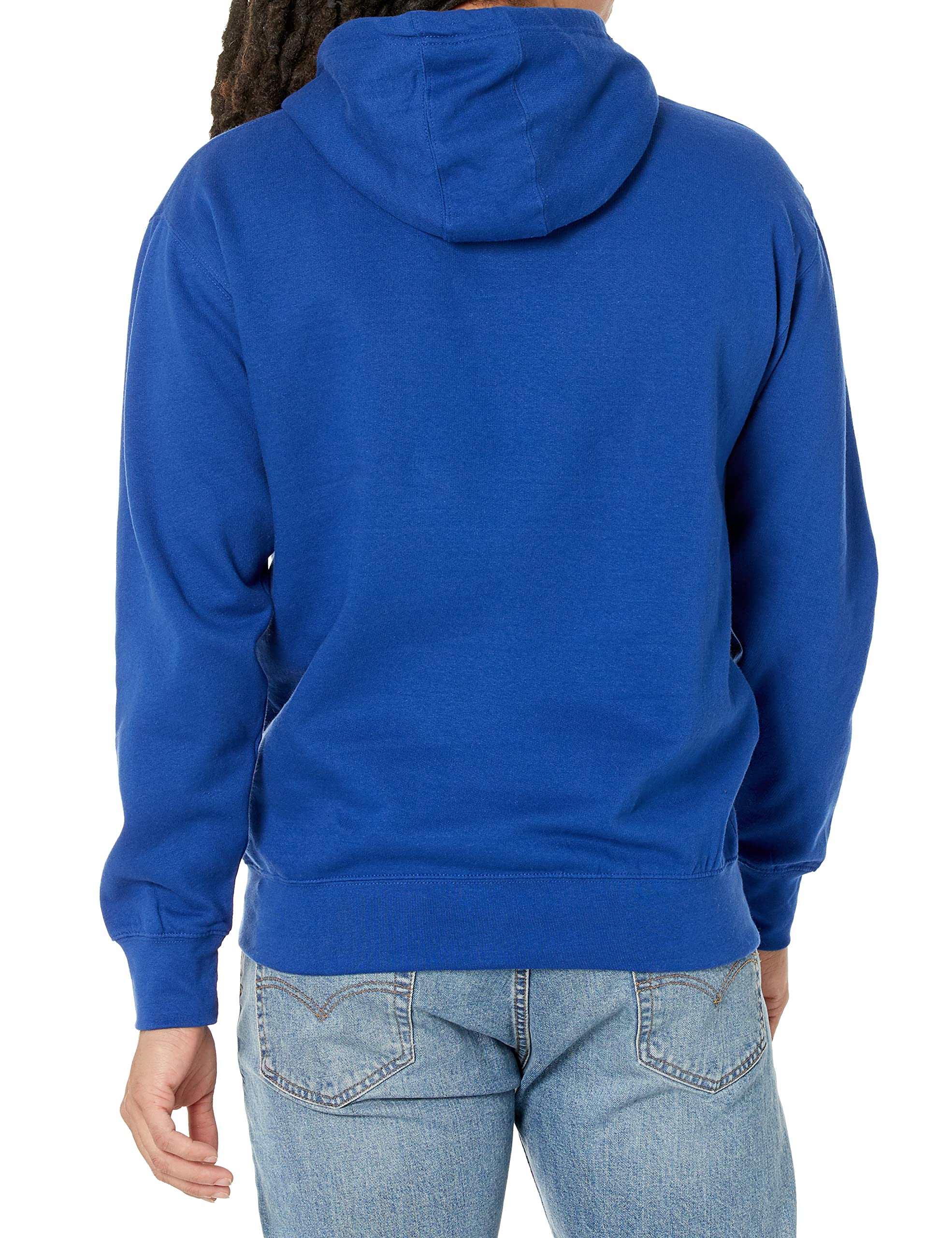 Quiksilver Men's MW Logo Hoody Hooded Fleece Sweatshirt, Royal Blue, Medium