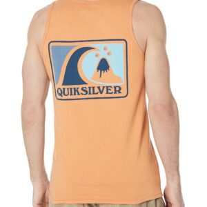 Quiksilver Men's Mellow Bubble Tank Tee Shirt, Copper TAN, Medium