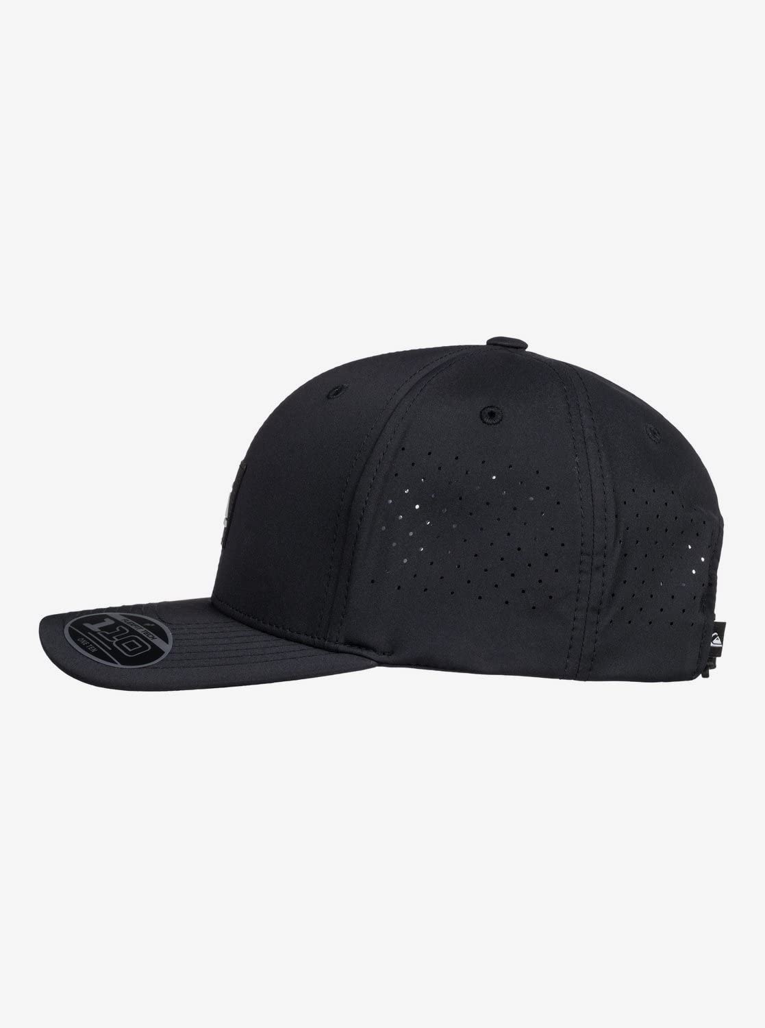 Quiksilver mens Adapted Hat Baseball Cap, Black, Large-X-Large US