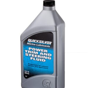 Quicksilver 858075Q01 Power Trim and Steering Fluid - 32 Oz. Bottle