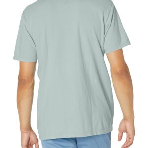 Quiksilver Men's Basic Pocket Tee Shirt, Sleet 233