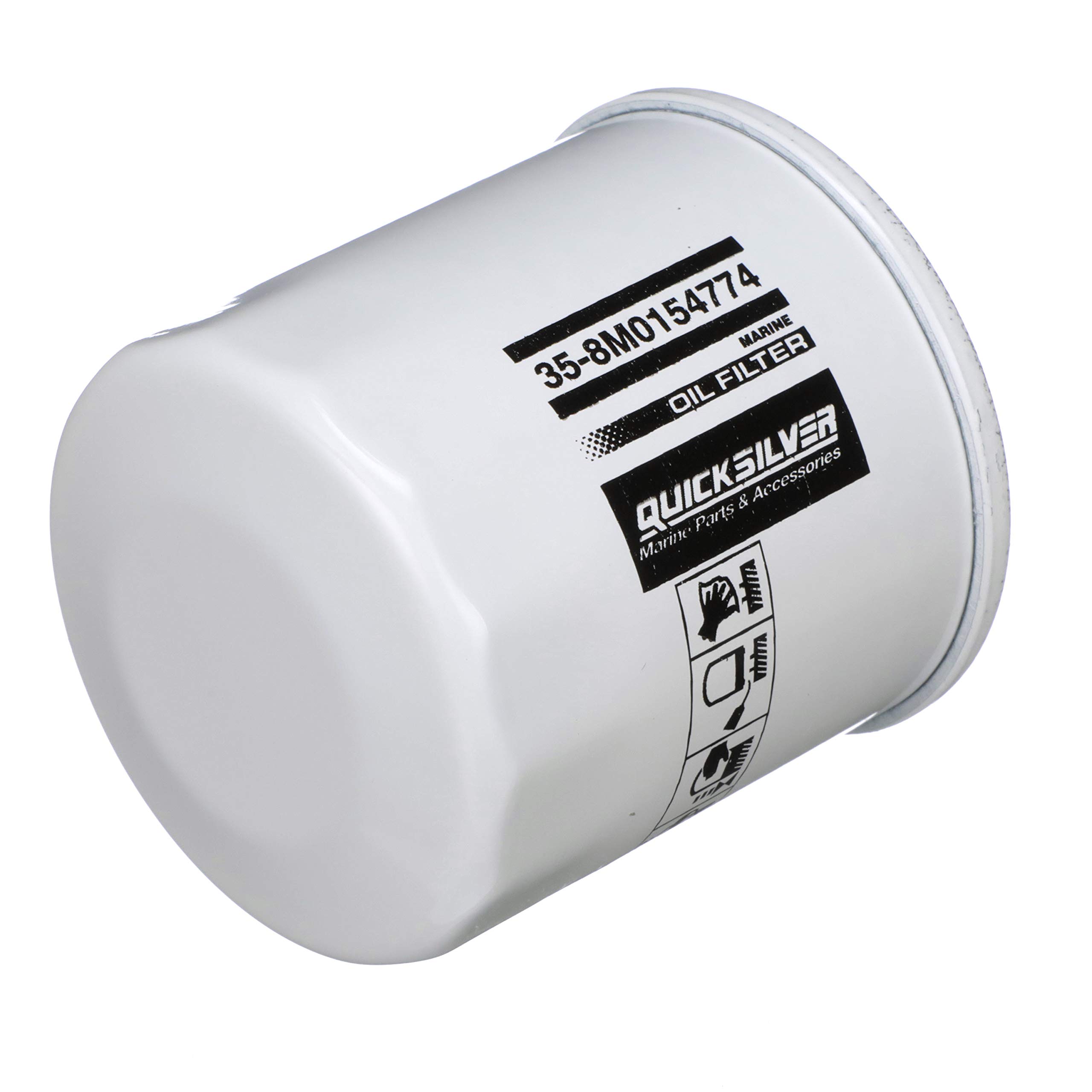 Quicksilver 8M0154774 Oil Filter for Various Marine Engines