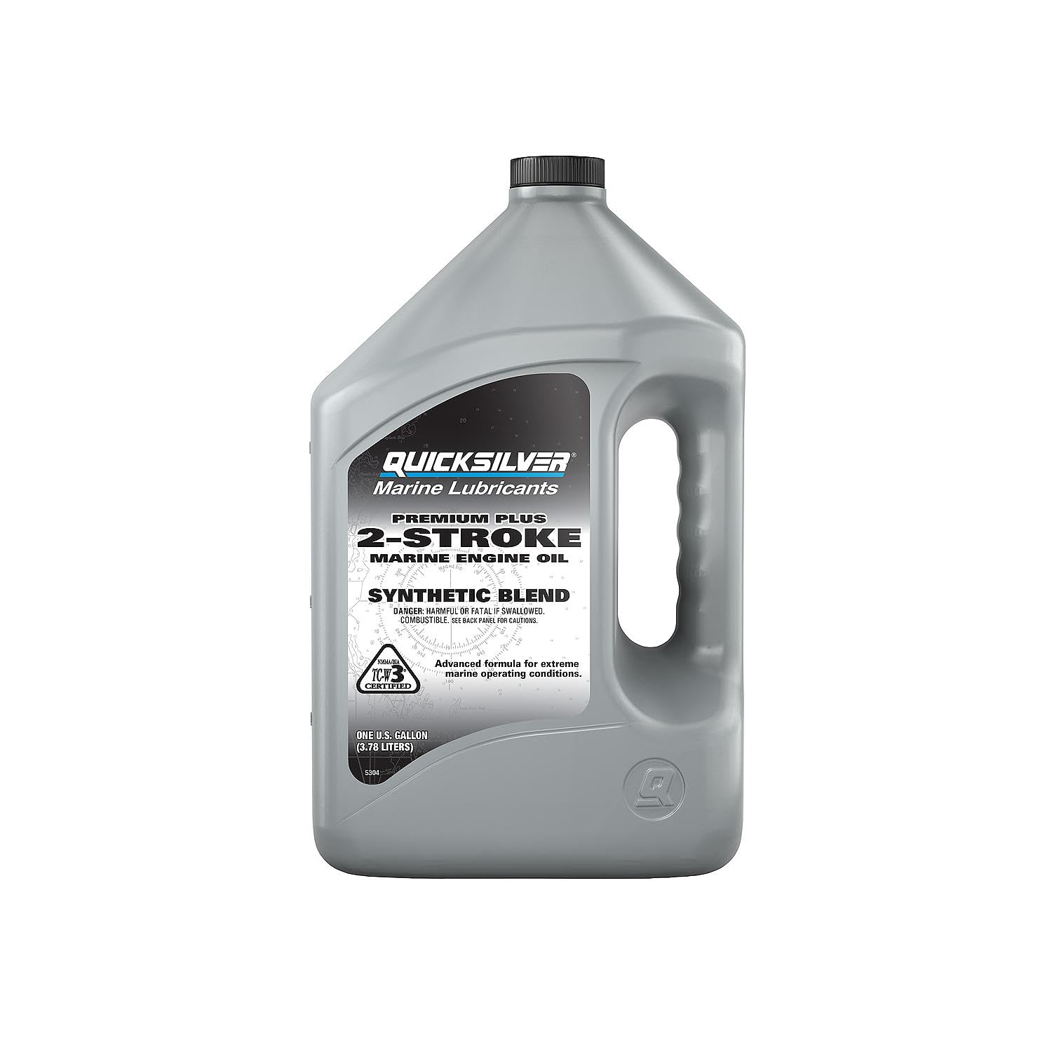 QuickSilver 27Q01 Premium Plus 2-Cycle Outboard Oil, 1 Gallon