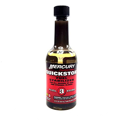 Mercury Marine 12oz Quickstor Fuel Stabilizer Treatment 92-8M0047932