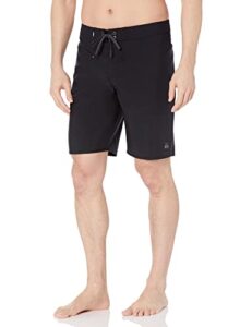 quiksilver men's surfsilk kaimana 20 boardshort swim trunk, black, 32