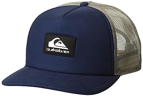 Quiksilver Men's Omnipotent Snapback Trucker Hat, Estate Blue 233