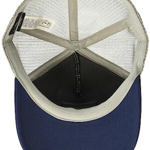 Quiksilver Men's Omnipotent Snapback Trucker Hat, Estate Blue 233