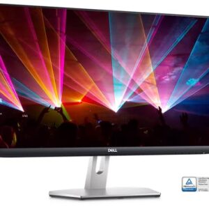 Dell S2421HN 24 Inch Full HD 1080p (1920 x 1080) 75Hz IPS Ultra-Thin Bezel Monitor 2 x HDMI Ports, Audio Line Out, Adaptive AMD FreeSync, Silver