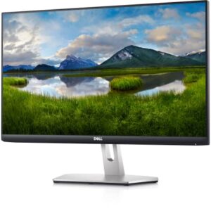 Dell S2421HN 24 Inch Full HD 1080p (1920 x 1080) 75Hz IPS Ultra-Thin Bezel Monitor 2 x HDMI Ports, Audio Line Out, Adaptive AMD FreeSync, Silver