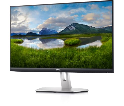 Dell S2421HN 24 Inch Full HD 1080p (1920 x 1080) 75Hz IPS Ultra-Thin Bezel Monitor 2 x HDMI Ports, Audio Line Out, Adaptive AMD FreeSync, Silver