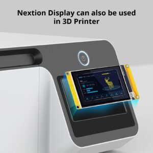 Nextion 3.5″ HMI Display Discovery Series NX4832F035 Resistive LCD-TFT Touch Screen 480×320, Nextion Display with Free Nextion Editor Software, Suitable for Medical Device, Racing Dashboard, etc.