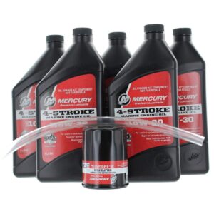 mercury marine 75hp-115hp 4 stroke outboard oil & filter change kit