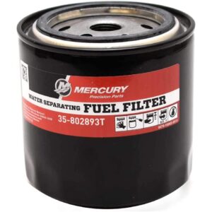 mercury boat water separating fuel filter 35-802893t | outboard