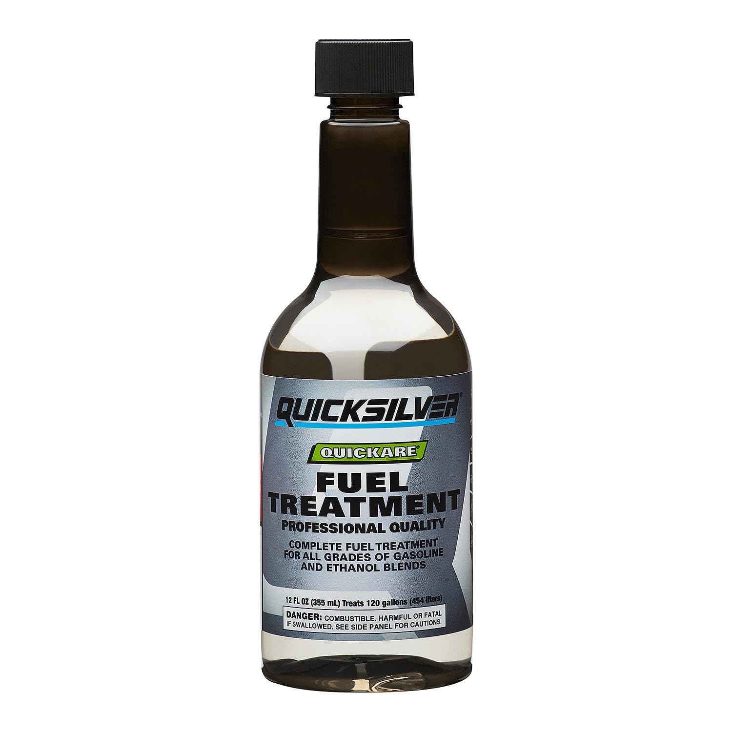 Quicksilver Quickare 8M0047920 Fuel Treatment Additive, 12 Oz.