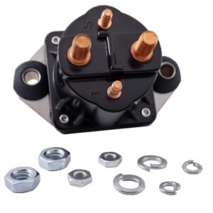 NEW Starter Solenoid Compatible With Mercury Marine 89-817109A2 65 75 80 90 100 105 115 125 135 V150 Sierra Marine