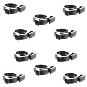 mercury marine new oem nylon snap hose clamp set of 10 54-415825