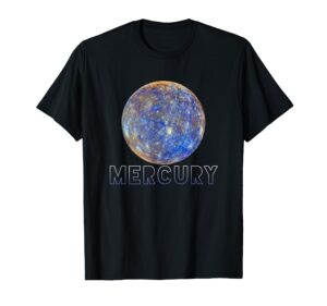 mercury / solar system planet t-shirt