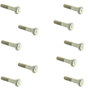 mercury marine mercruiser new oem screw (1 5/8") set of 10 10-52446