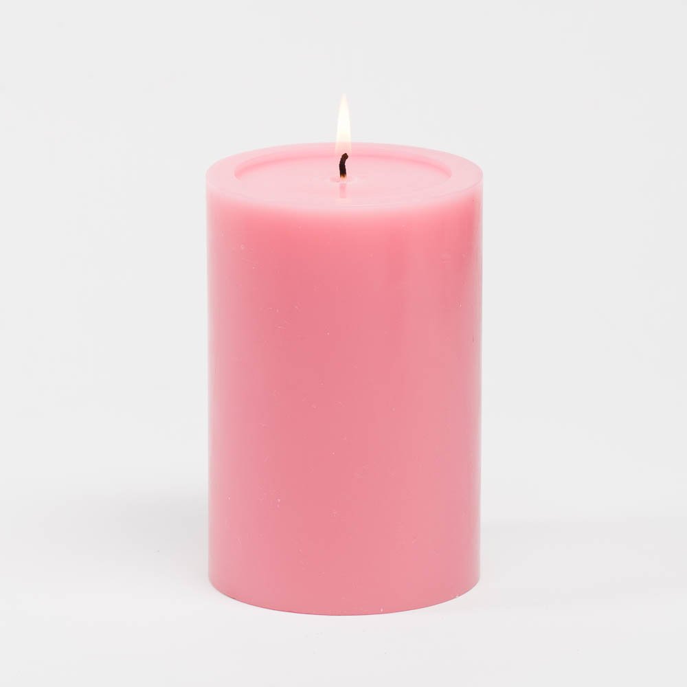 Richland 4"x6" Pink Pillar Candle