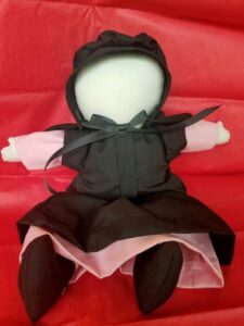 amish handmade girl doll