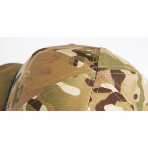 VIKTOS Men's Tiltup Tactical Hat - Adjustable Casual Pre-Curved Mid-Profile Baseball Cap with 3D Embroidered Logo, Multicam, Small-Medium