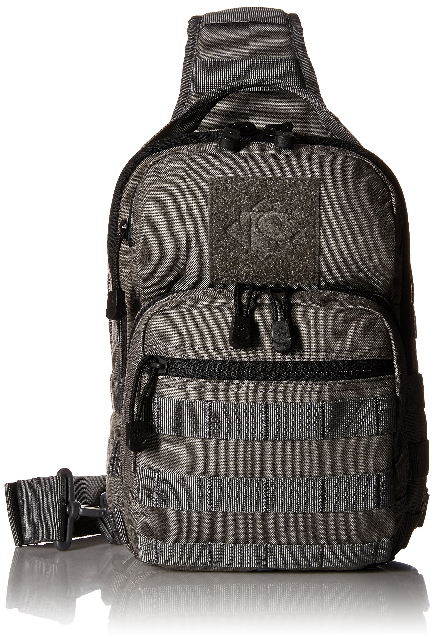 TRU-SPEC Trek Sling Backpack, Grey, One Size