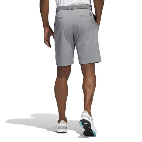 adidas Men's Ultimate365 10.5 Inch Core Golf Shorts, Grey Three, 33